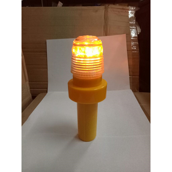 Traffic Cone Top LED Insert Warning Flashing Light | Shopee Malaysia