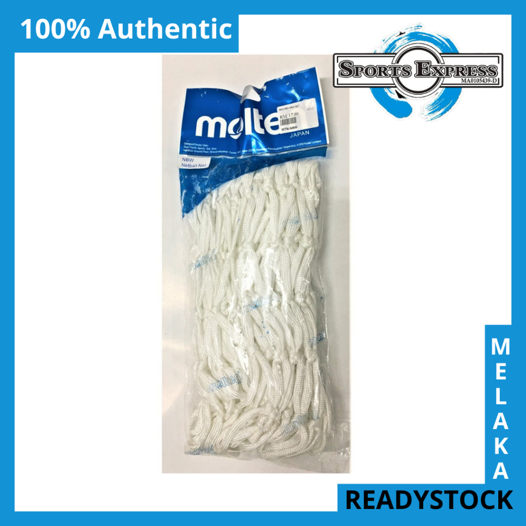 Molten Netball Net NBW Net Bola Jaring [100% Authentic] -Sports Express ...