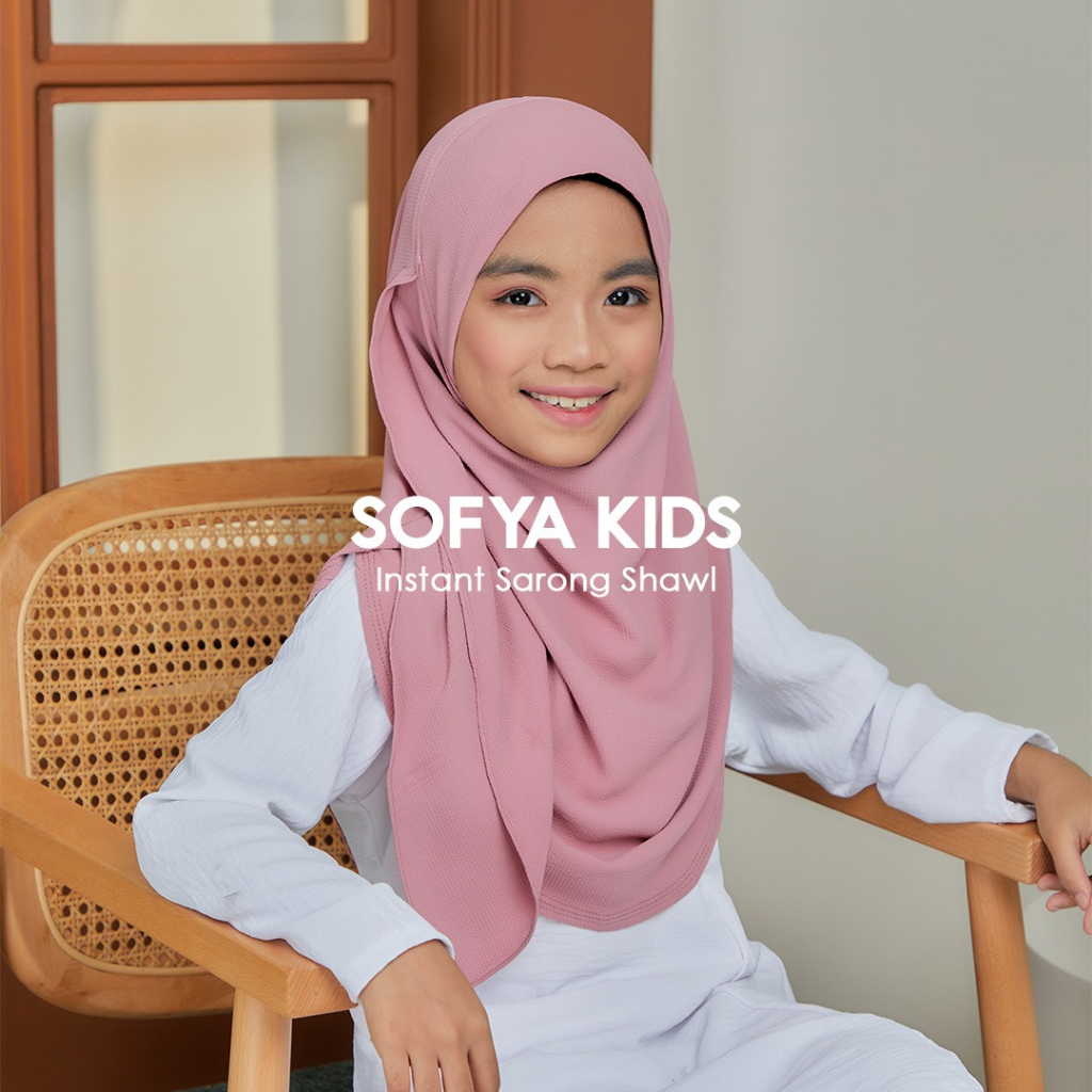 Lunalulu - Sofya Instant Shawl KIDS | Shopee Malaysia