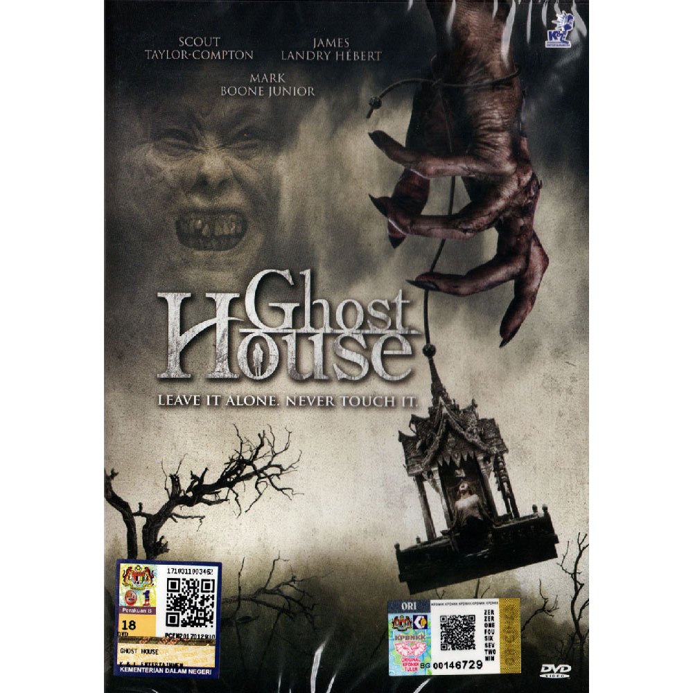 DVD English Horror Movie Ghost House - Leave it alone. Never touch it ...