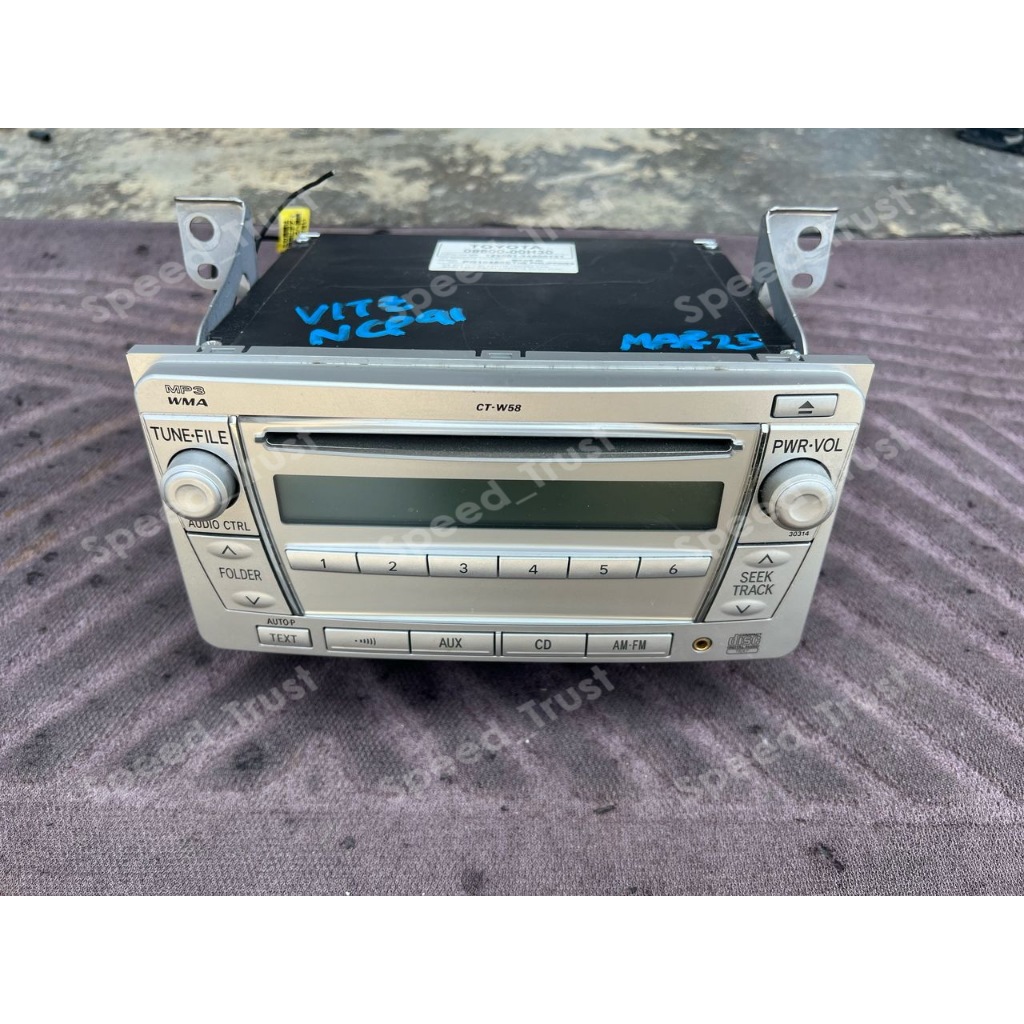 JDM Original Used Audio Radio Disc MP3 Player CD Sound Music Toyota ...