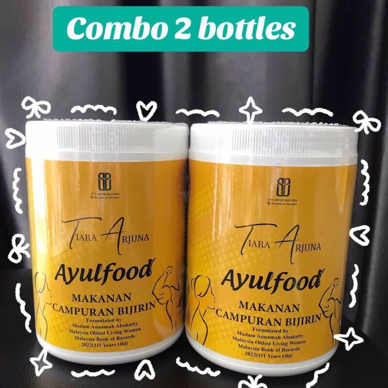 Tiara Arjuna Ayul food (2 BOTTLES )Combo set 100% Orginal | Shopee Malaysia