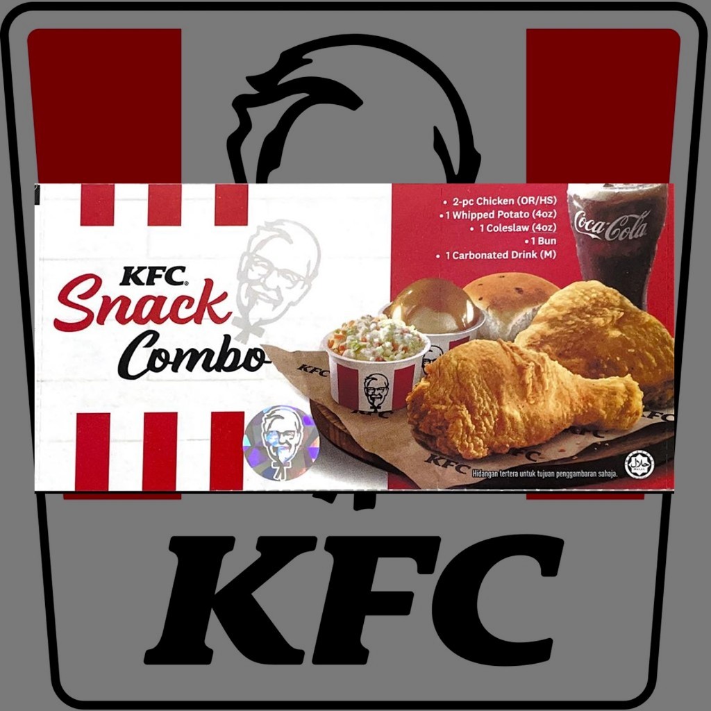 (NEW)KFC Physical Voucher Snack Combo 10 pcs | Shopee Malaysia