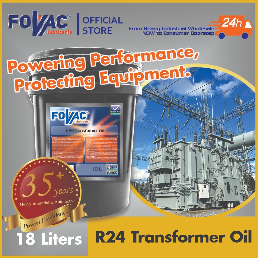 FOVAC® R24 Transformer Oil - 18 Liters | Shopee Malaysia