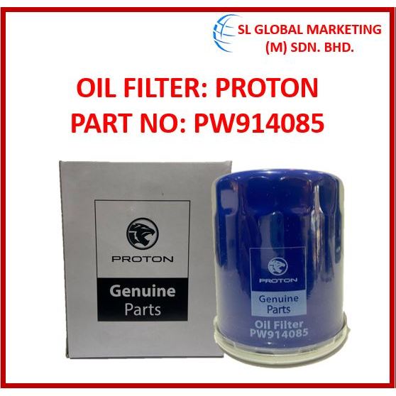 ORIGINAL PROTON OIL FILTER FOR WAJA,WIRA,PERSONA,EXORA, GEN 2, BLM, FLX ...