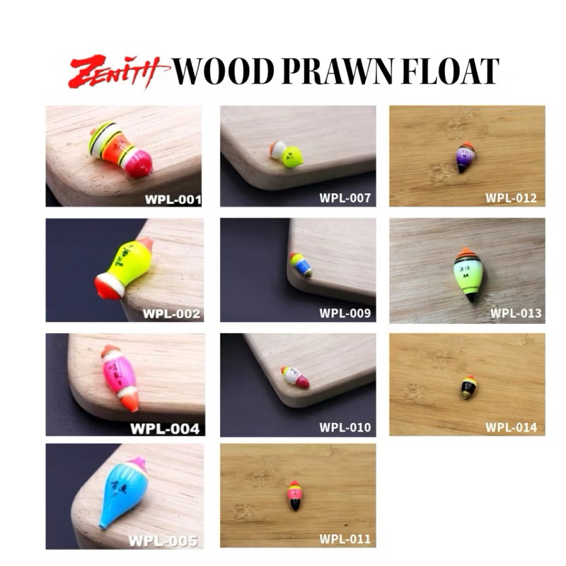 ZENITH WOOD PRAWN FLOAT PELAMPUNG UDANG | Shopee Malaysia