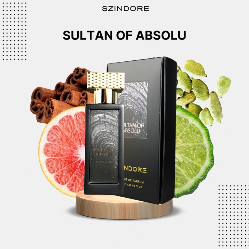 💫MUST BUY💫SZINDORE SULTAN OF ABSOLU PERFUME FOR HIM💫 | Shopee Malaysia