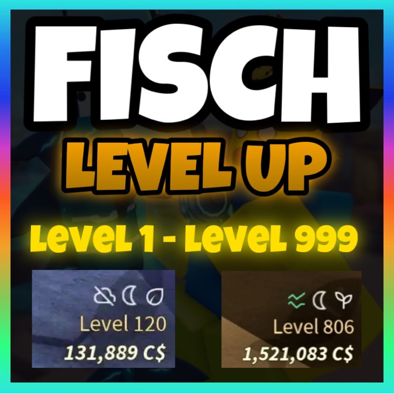 FISCH PC GAME LEVEL UP SERVICE | Shopee Malaysia