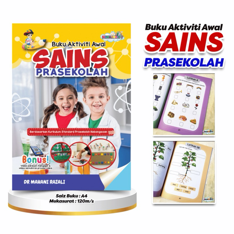 Buku Aktiviti Awal Sains Prasekolah | Shopee Malaysia