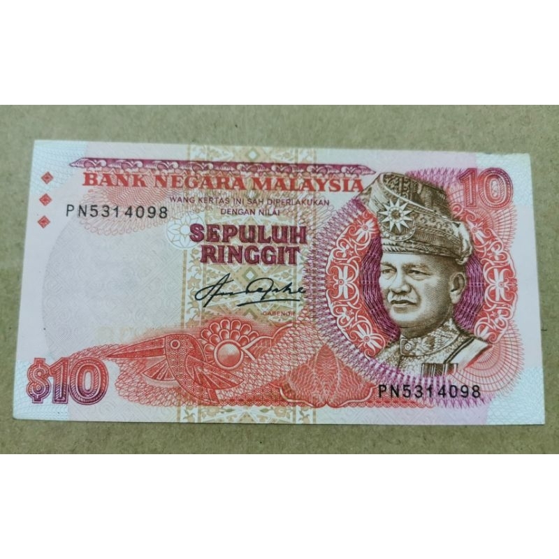 Offer M65 Banknote Malaysia Rm10 Siri 5 PN5314098 Cantik Seperti Di ...