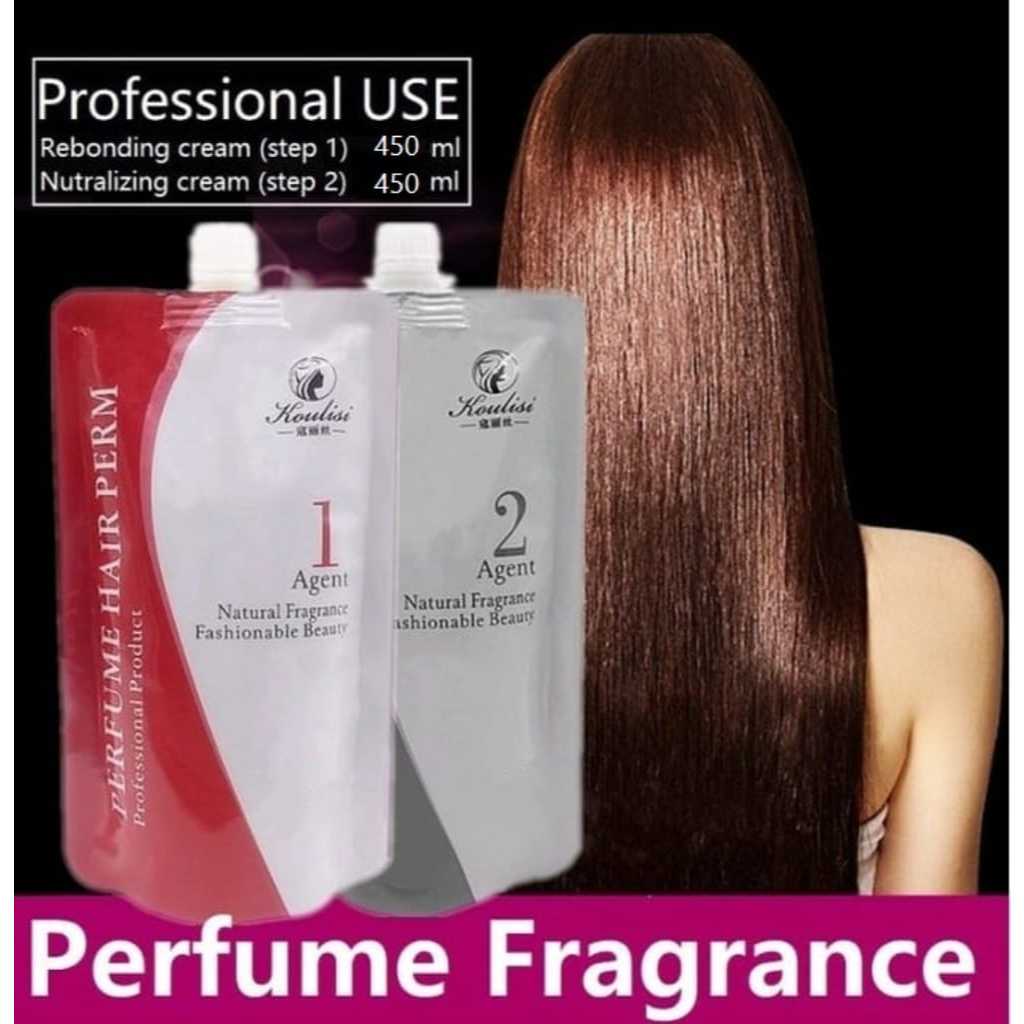 (FREE gift)Hair Rebonding Cream Ubat Krim Lurus Rambut Straightener ...