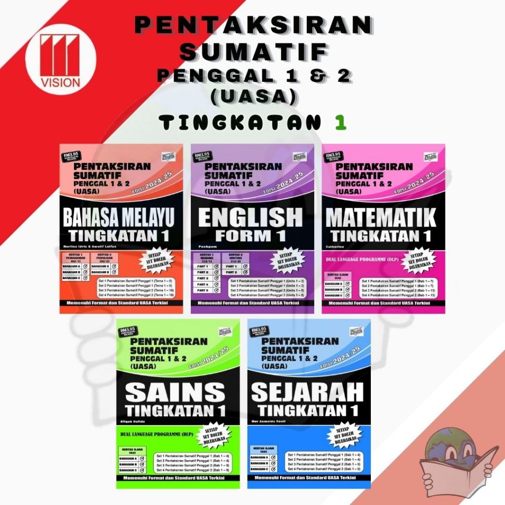 Pentaksiran Sumatif Penggal 1&2 UASA 2025 Tingkatan 1 - B.Melayu ...