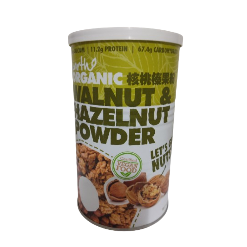 Earth Living Organic Walnut & Hazelnut Powder 有机榛果核桃粉 groceries 500g ...