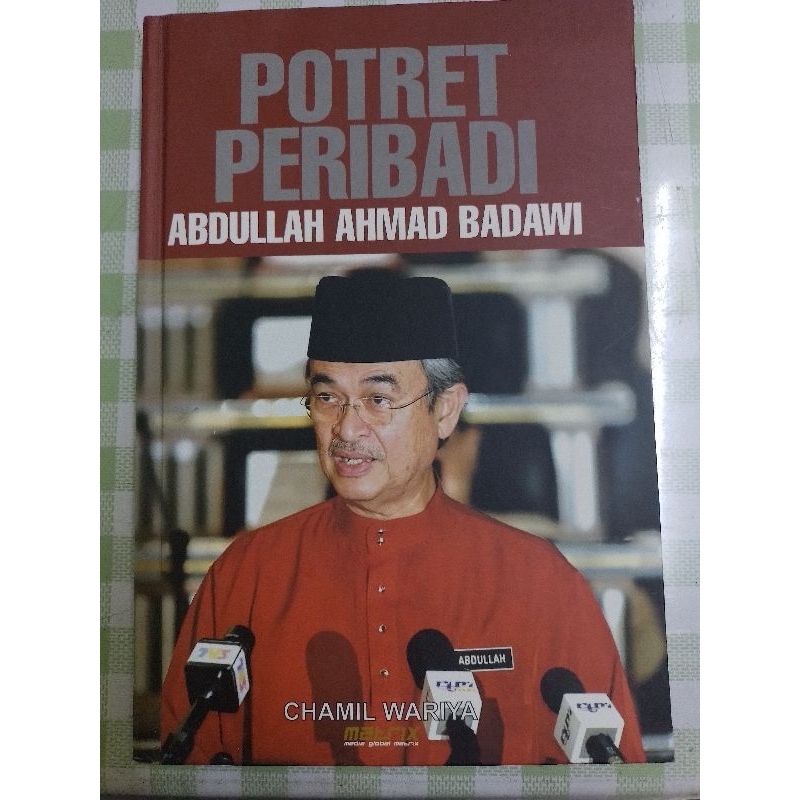 Potret peribadi Abdullah Ahmad Badawi- Chamil Wariya | Shopee Malaysia