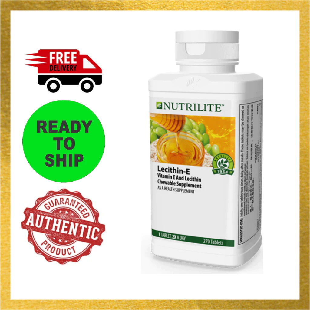 Amway Nutrilite Lecithin-E - 270 tab Vitamin E | Shopee Malaysia