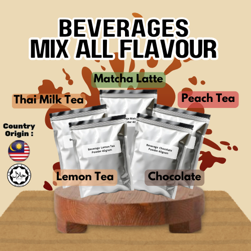 BEVERAGES POWDER - MIX FLAVOUR 5 SACHET | Shopee Malaysia