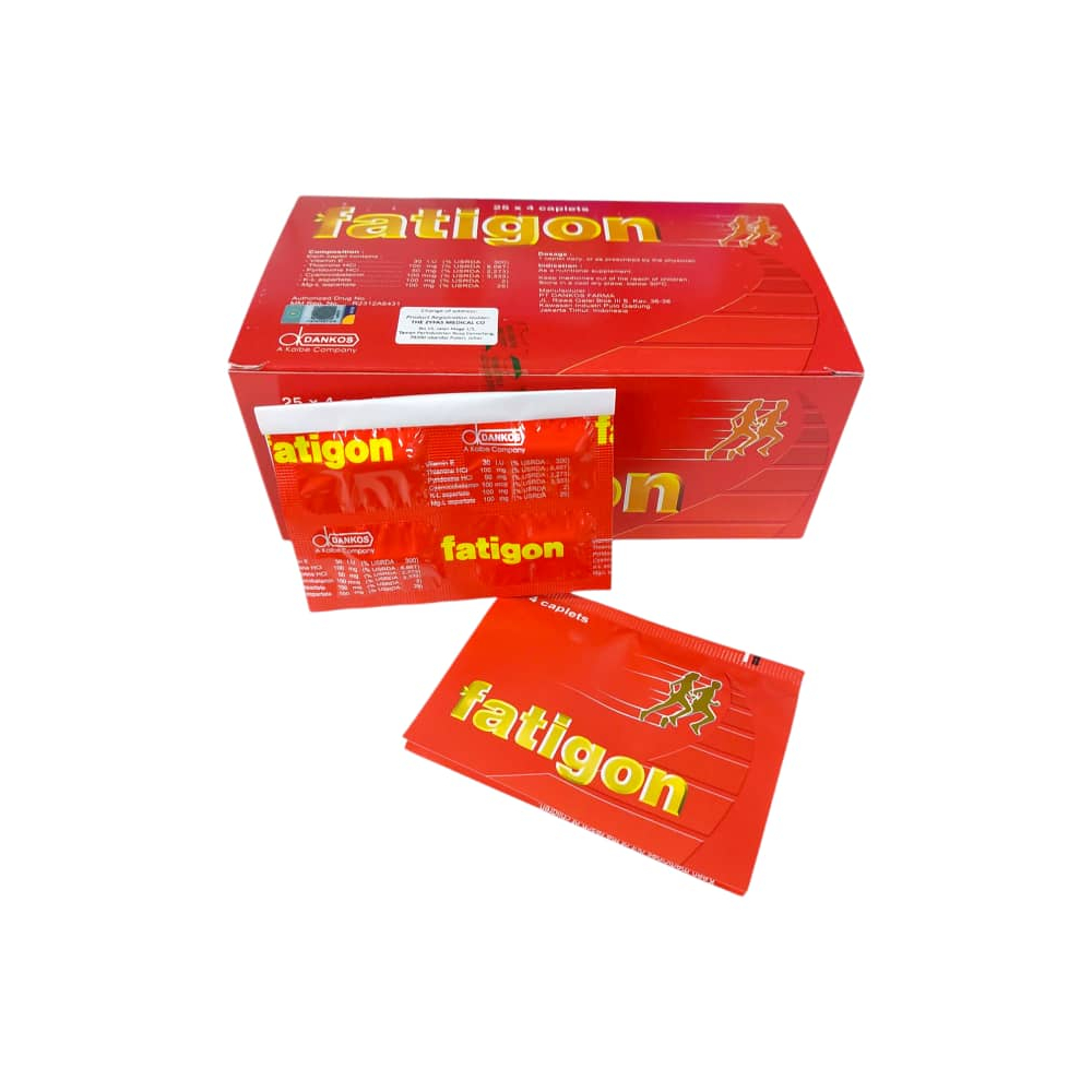FATIGON CAPLETS 4'S/STP (ENERGY) | Shopee Malaysia
