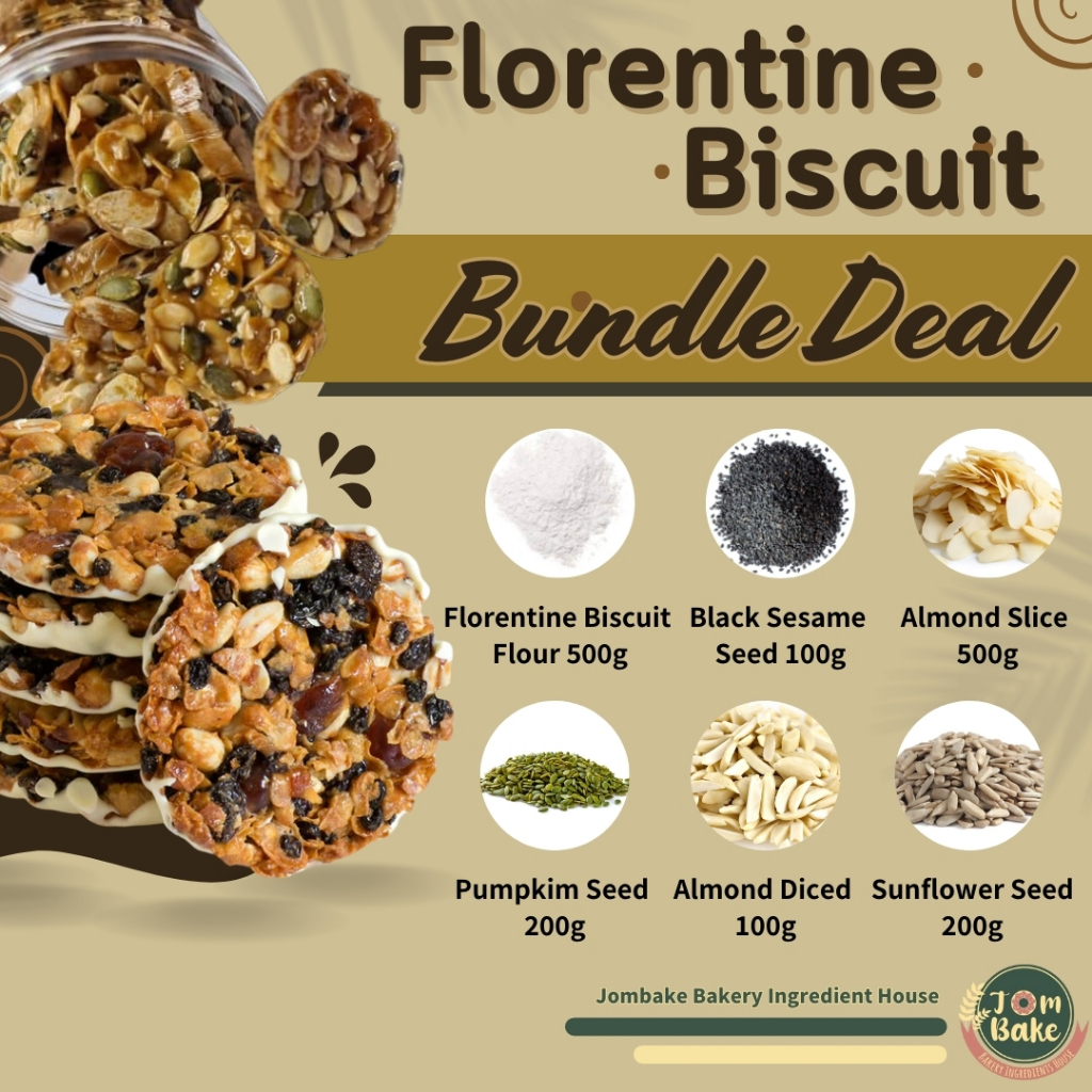 Florenta Biscuit Combo Set / Set Kombo Biskut Florenta / Florentine Cookies Mix ALL-IN-1 Set ...