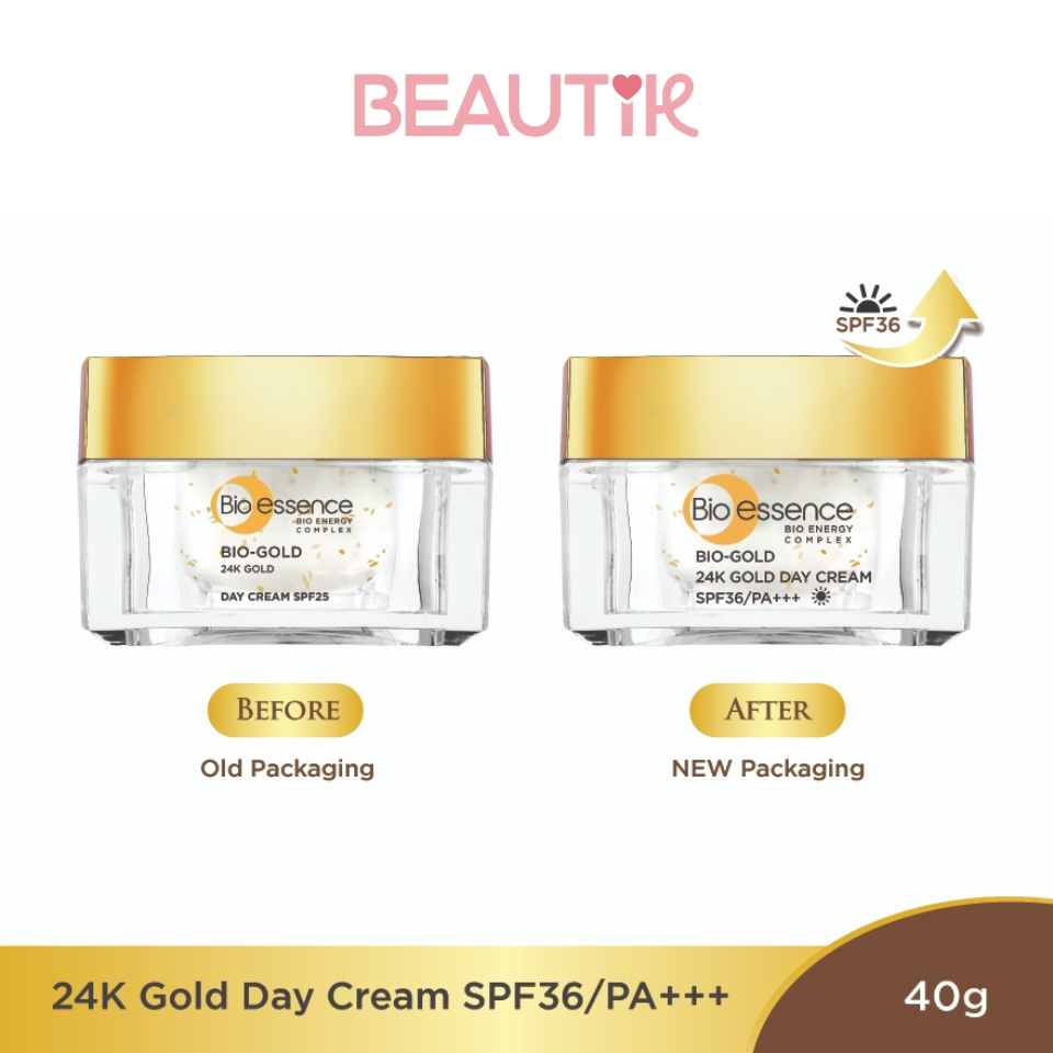 Bio Essence Bio-Gold 24K Gold Day Cream SPF36/PA+++ 40g | Shopee Malaysia
