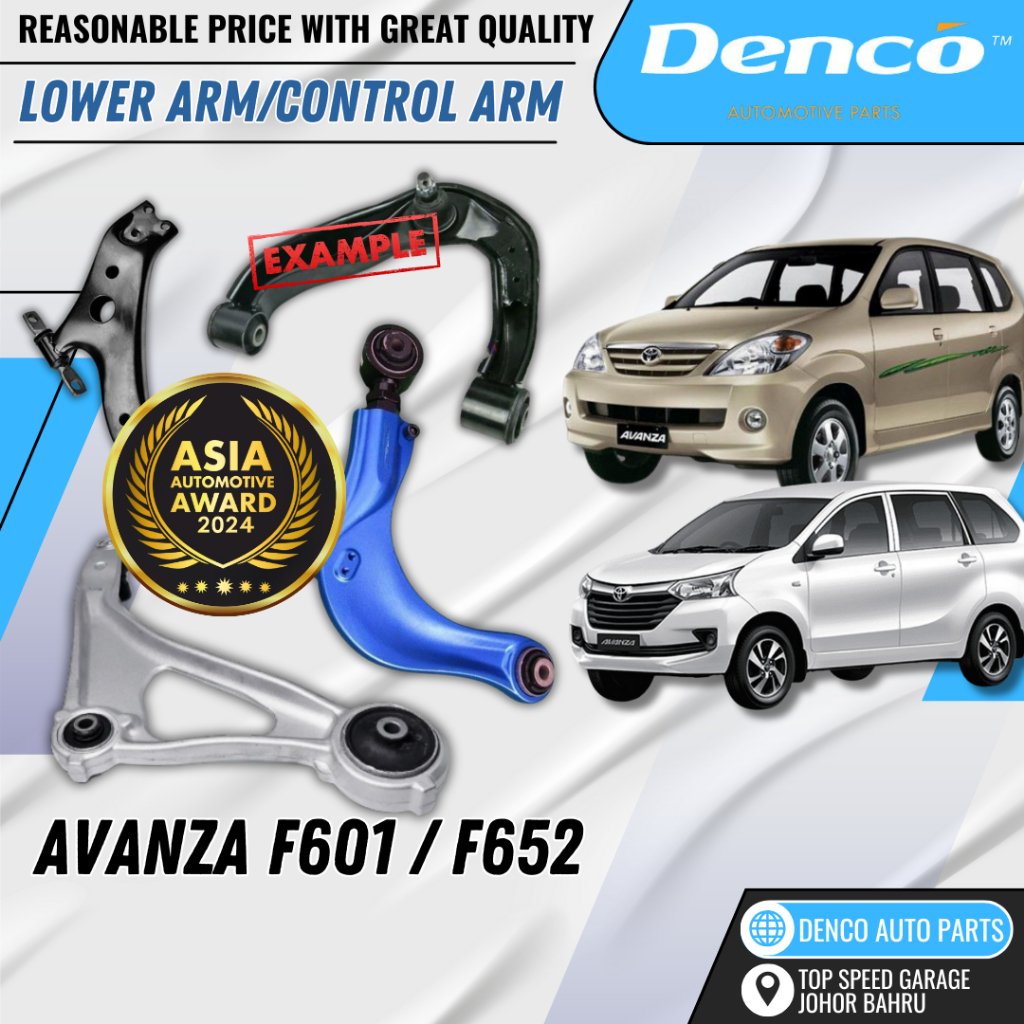 DENCO Lower Arm Front Depan - Toyota Avanza F601 / F651 - Control ...