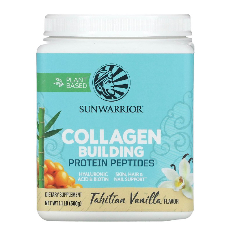 Sunwarrior Collagen Building Protein Peptides Tahitian Vanilla 500g ...