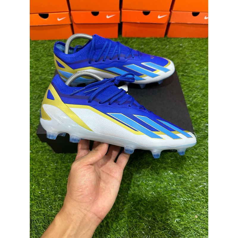 Kasut Bola-Adidas X Crazyfast "Messi Sparks Gen10s Pack" Elite FG ...