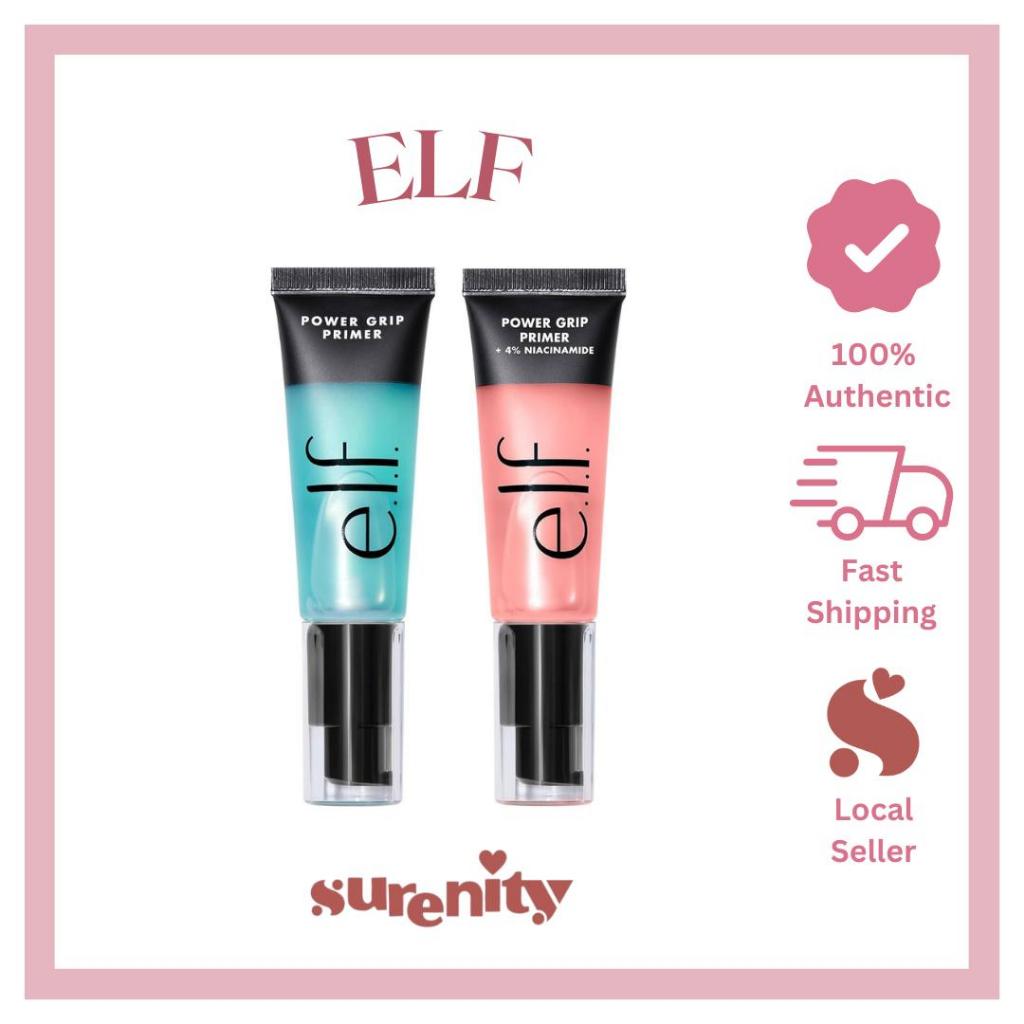 ELF Power Grip Primer, Gel-Based & Hydrating Face Primer For Smoothing ...