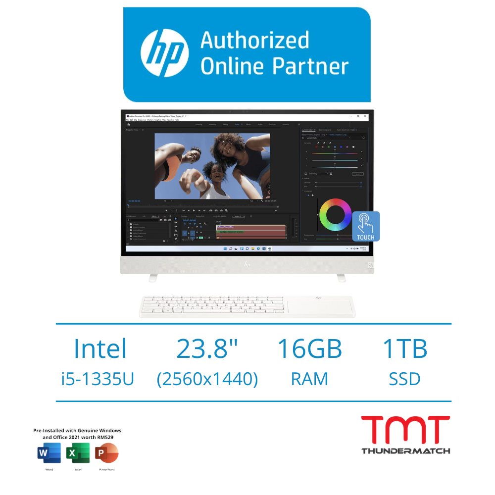 HP Envy Move AIO 24-cs0006d All in One PC | Intel Core i5-1335U | 16GB ...