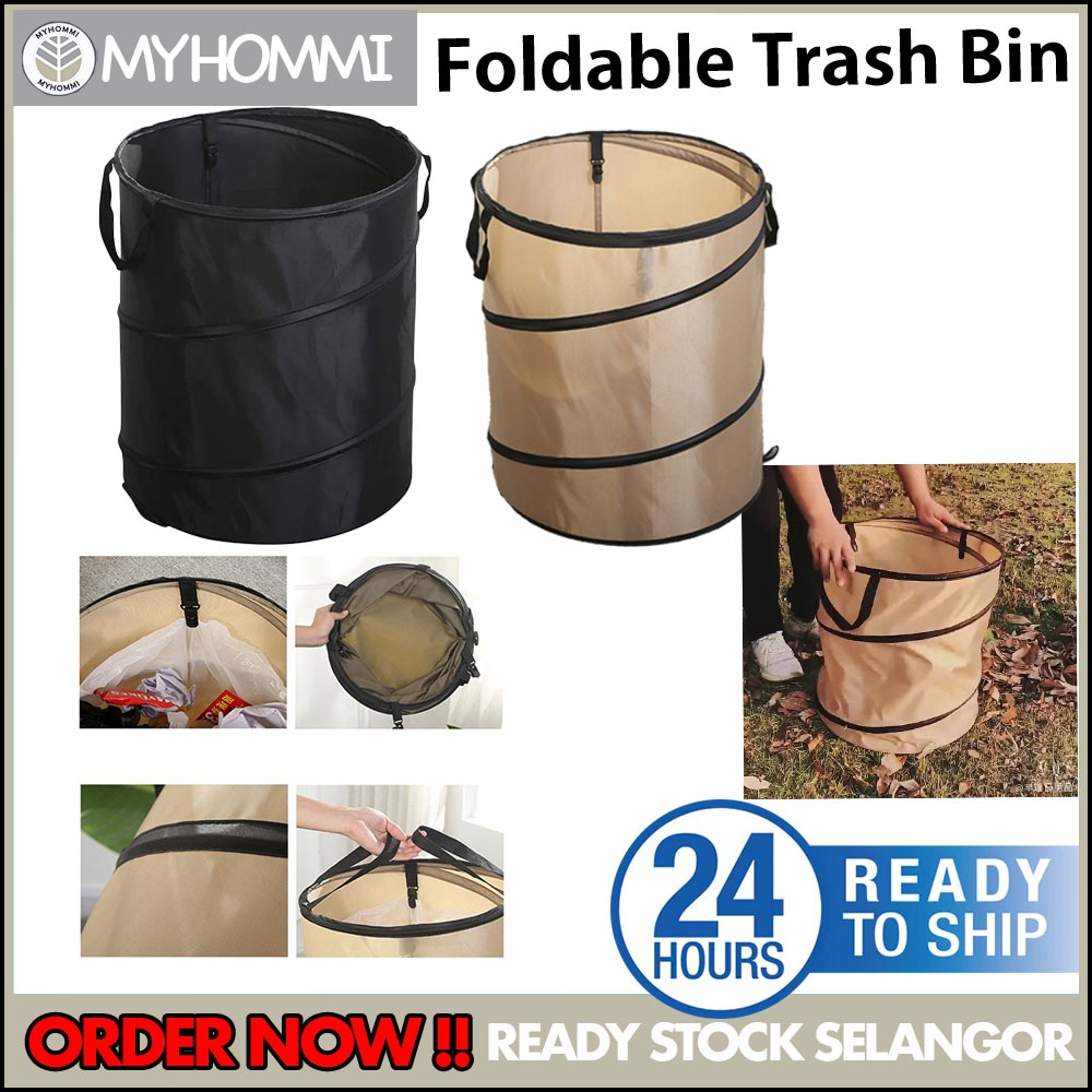 Camping Foldable Garbage Bin Trash Portable Outdoor Picnic Hiking Trash ...