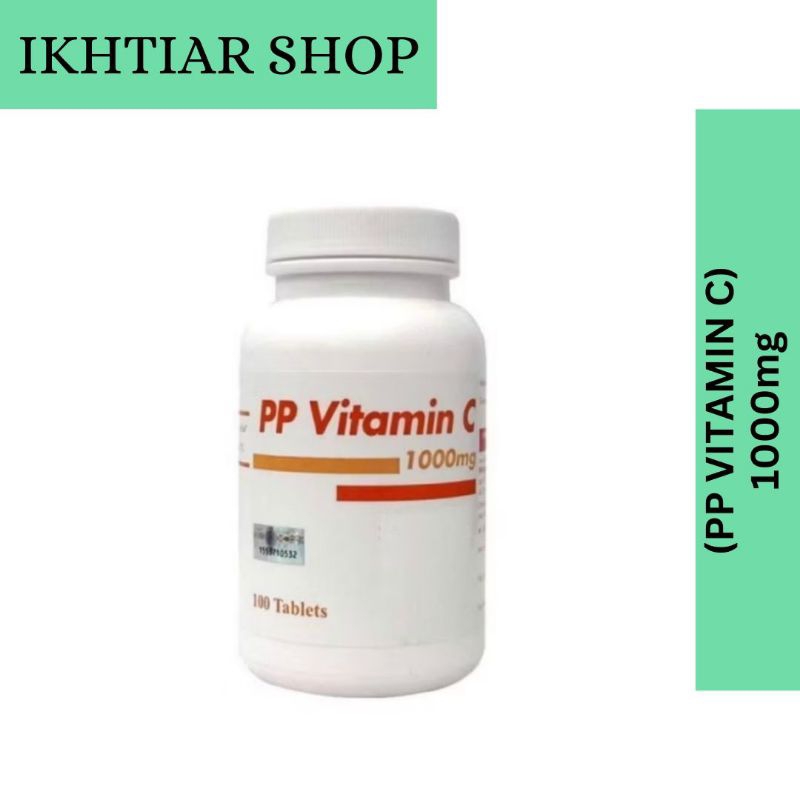 PP VITAMIN C 1000MG TABLET 100'S | Shopee Malaysia