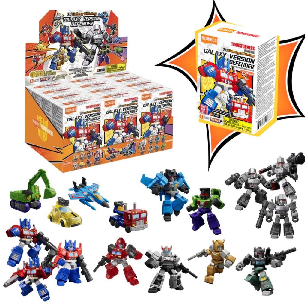 Blokees Transformers Galaxy Defender 01 05 Trailer OP Prawl Megatron ...