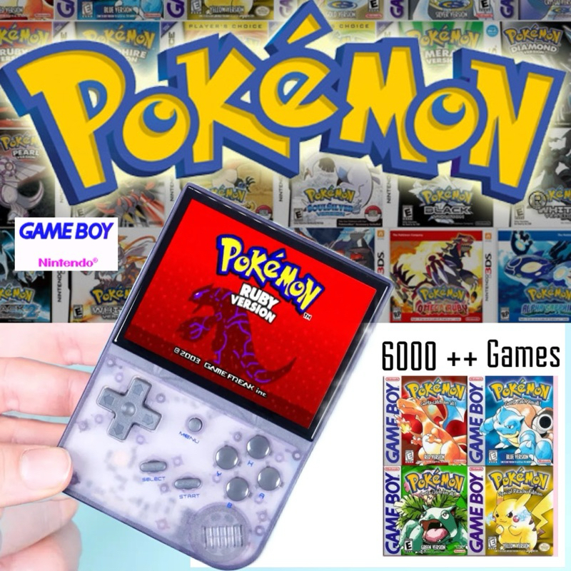 Pokemon games console handheld gb gba Gameboy advance open source ...