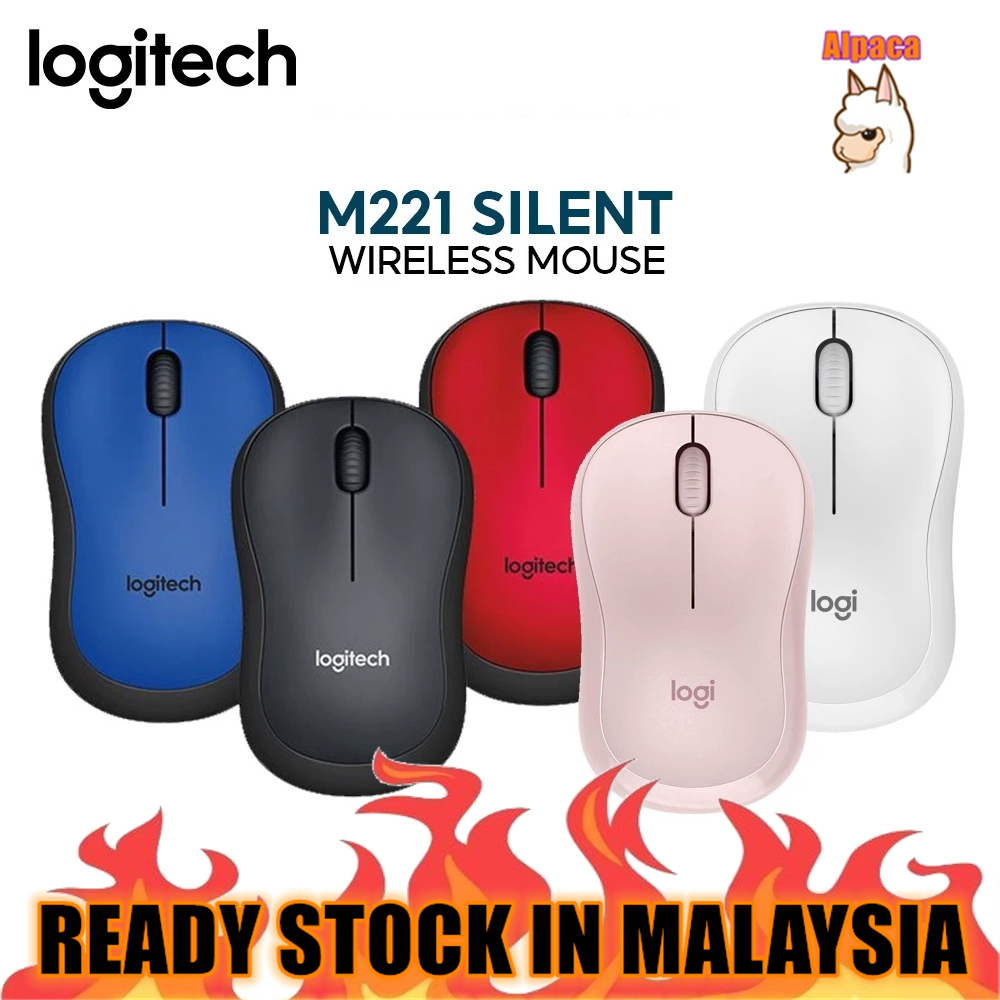 Logitech M221 M220 Wireless Silent Mouse | Shopee Malaysia