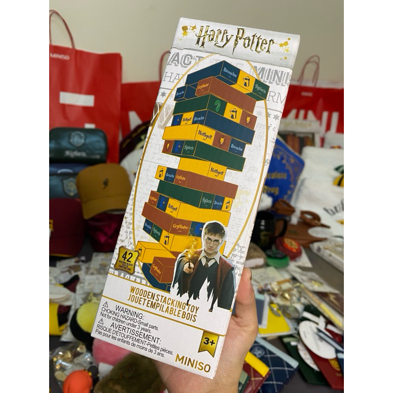Harry Potter X Miniso Wooden Stacking Toy (Jengga) | Shopee Malaysia