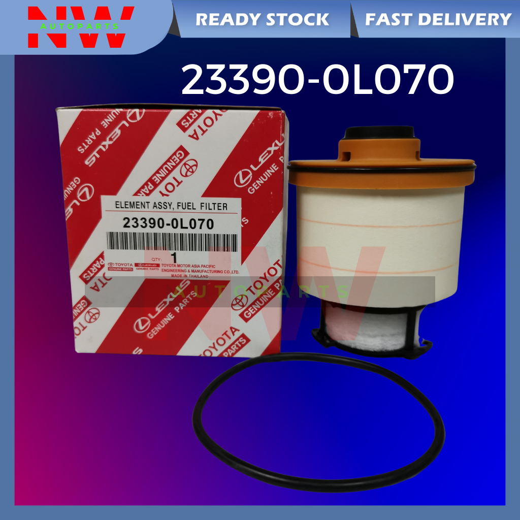 TOYOTA HILUX REVO GUN125 2.4 / GUN126 2.8 , FORTUNER GUN155 DIESEL FUEL ...