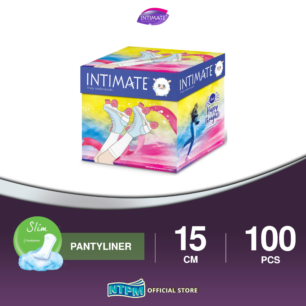(P27) Intimate Slim Pantyliner (100's) | Shopee Malaysia