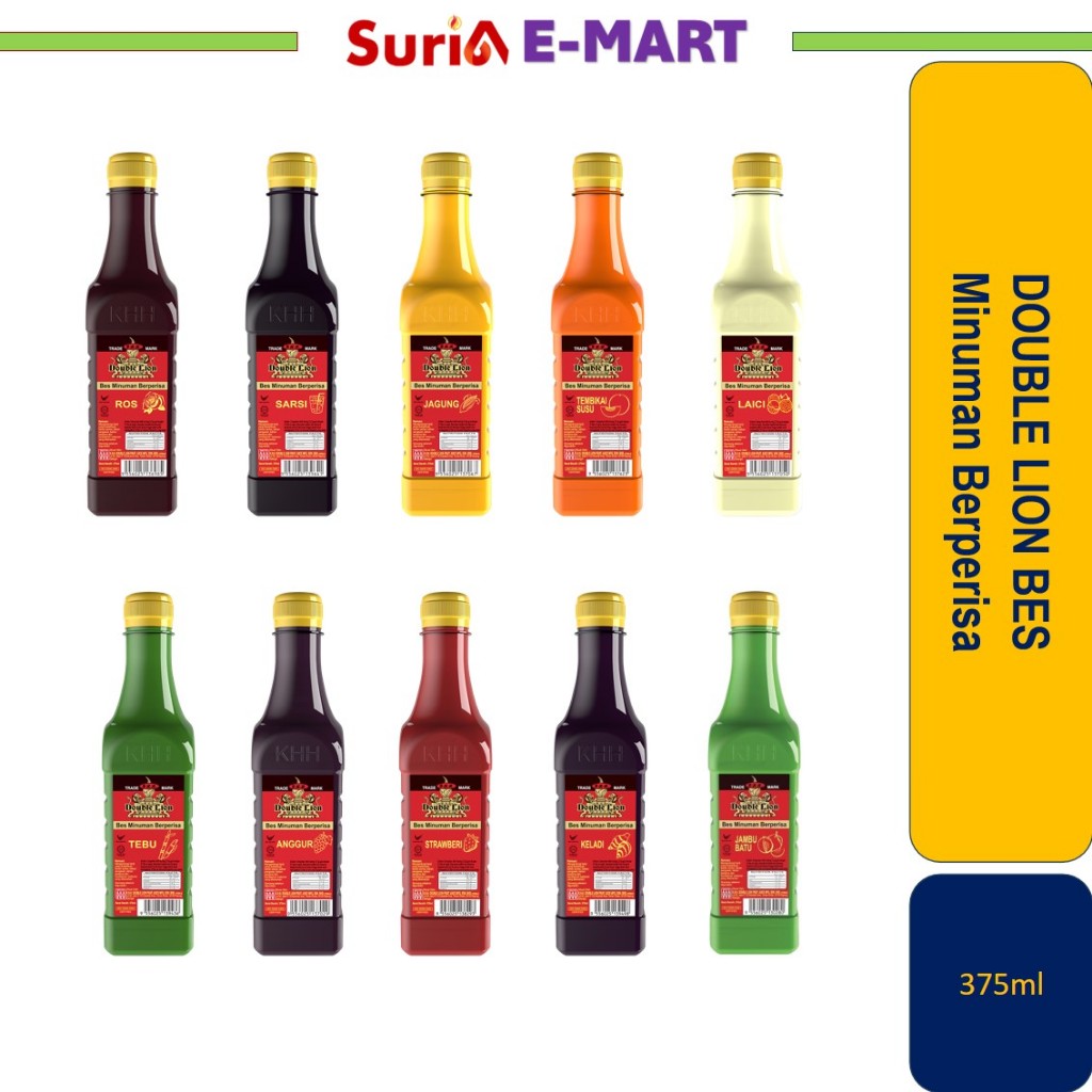 Double Lion Bes Minuman Berperisa 375ml | Shopee Malaysia