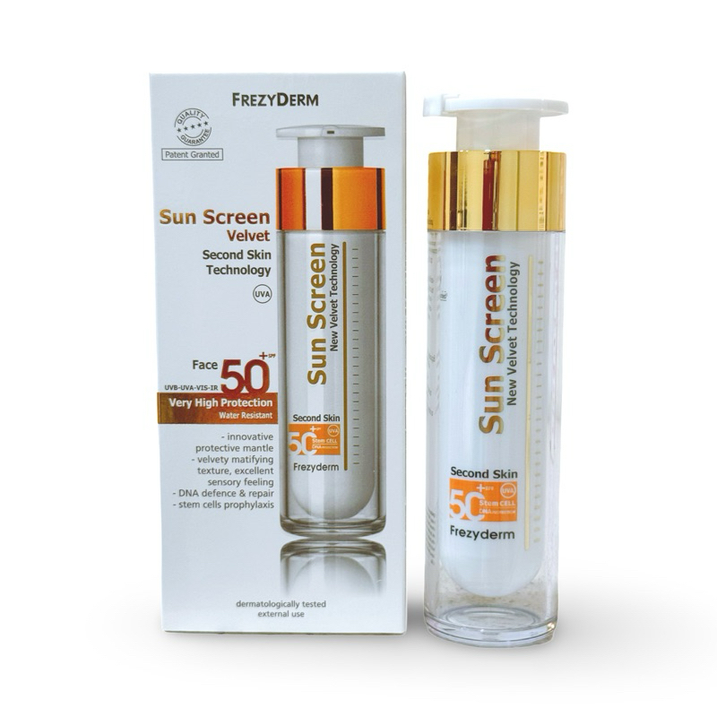 Frezyderm Sunscreen Velvet Face SPF50+(50ml) | Shopee Malaysia