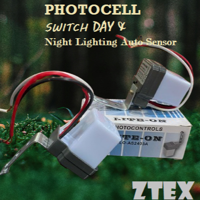 🔥Ready Stock🔥 Photocell AC 220V 6a Lampu sensor Photo switch Autometic ...