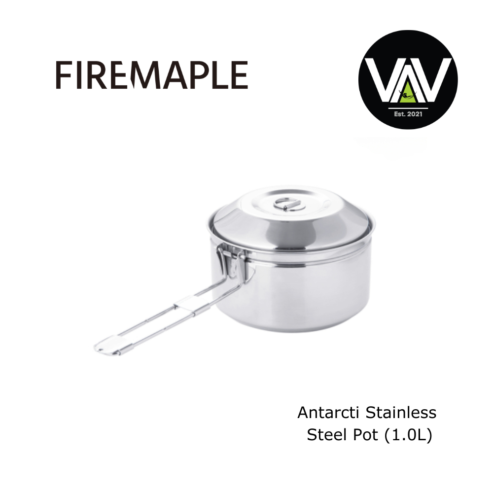 FIREMAPLE Antarcti Stainless Steel Pot 1.0L | Shopee Malaysia