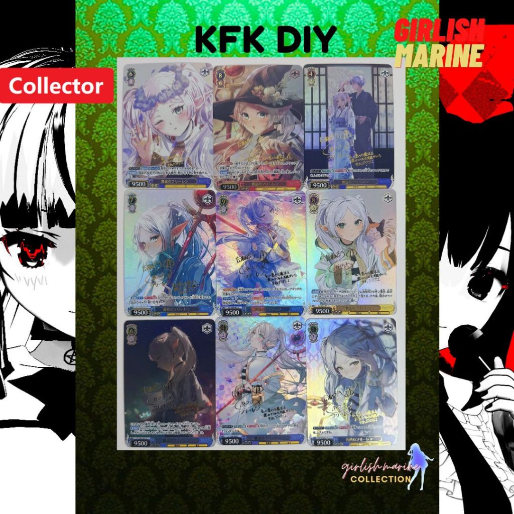 [DIY CARD][KFK] DIY custom ANIME card Frieren: Beyond Journey's End ...