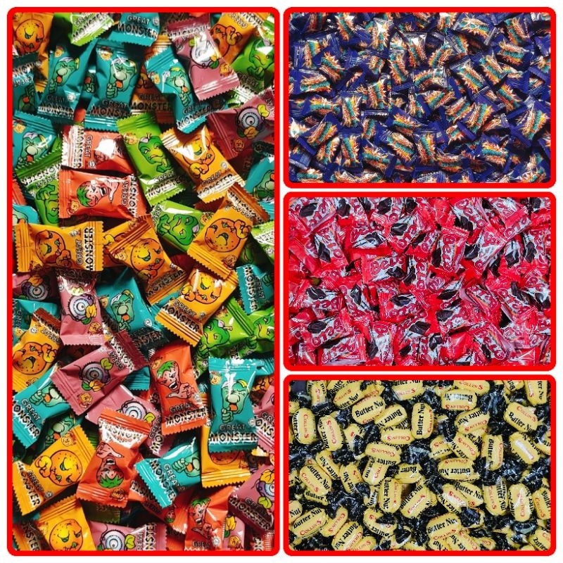 Candy Great Monster / Gula-gula Hantu 25pcs, 50pcs,100pcs | Shopee Malaysia
