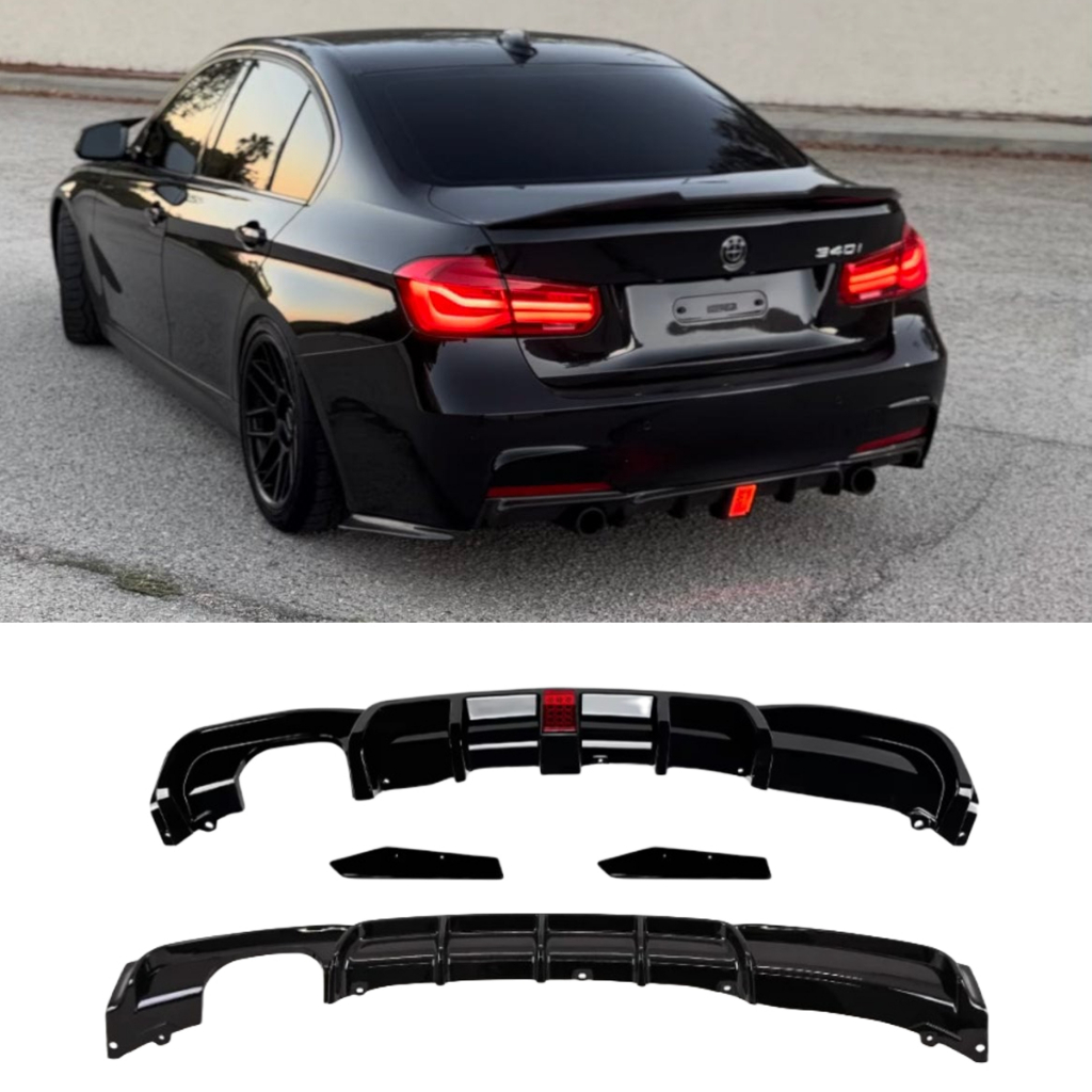 BMW F30 MP rear diffuser rear lip rear skirt f30 accessories m ...