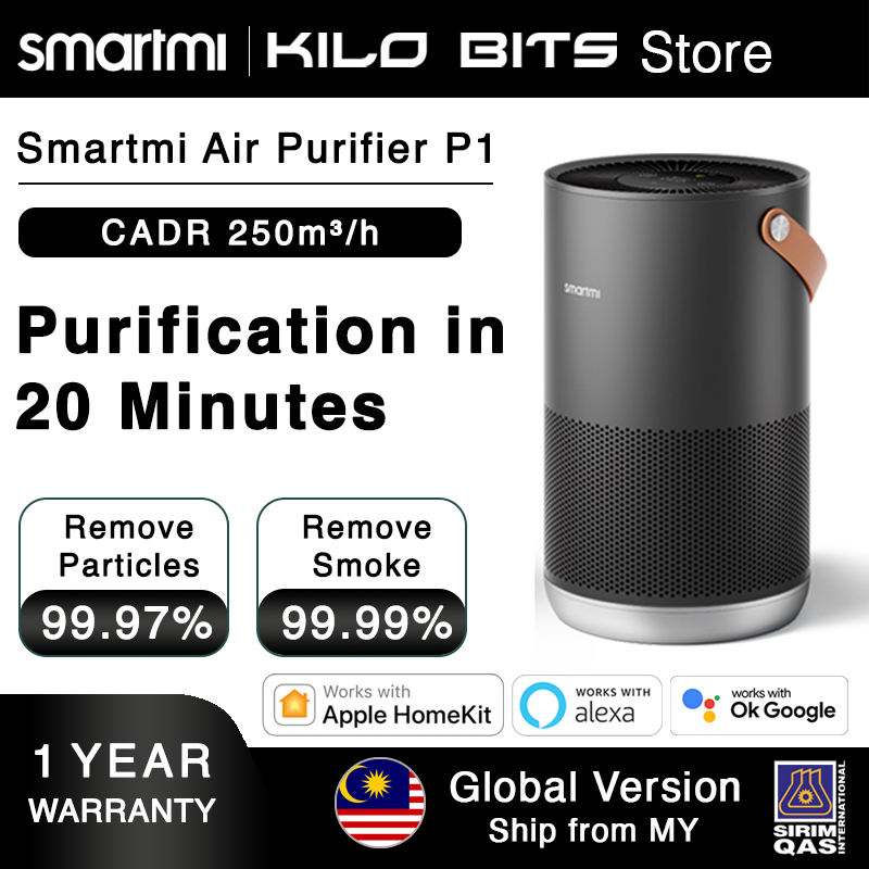 Smartmi Air Purifier P1 Household Sterilizer Eliminate Cleaning Hepa ...