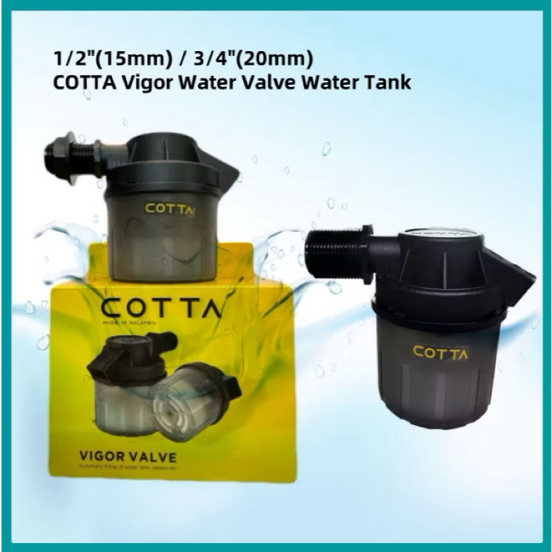 COTTA Vigor Automatic Control Valve 🌟 Suitable for water tank (Stopcock ...