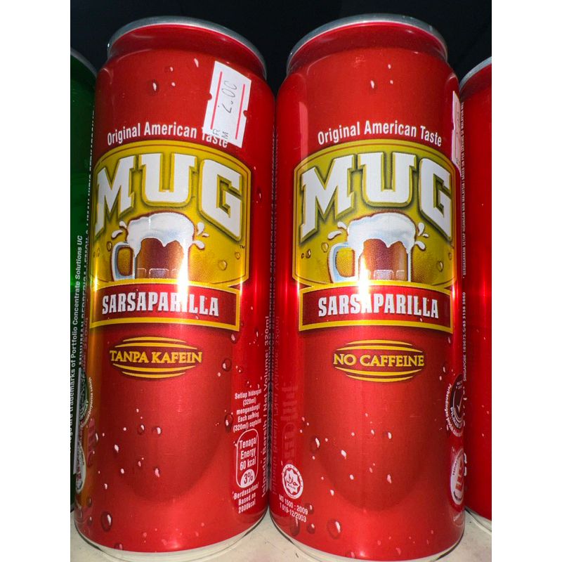 air tin MUG sarsaparilla 320ml | Shopee Malaysia