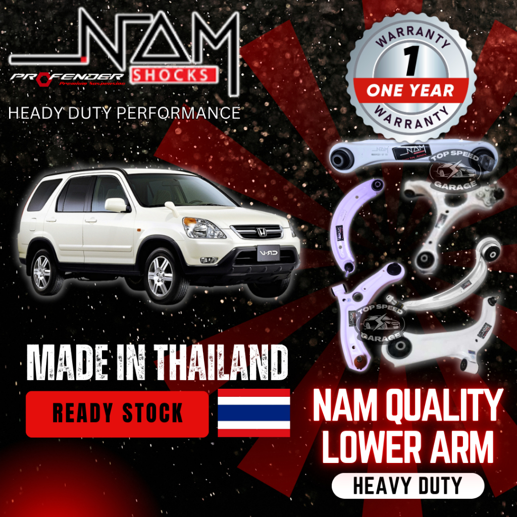 HONDA CRV S9A / RD5 - NAM Heavy Duty Performance Lower Arm [ FRONT ...