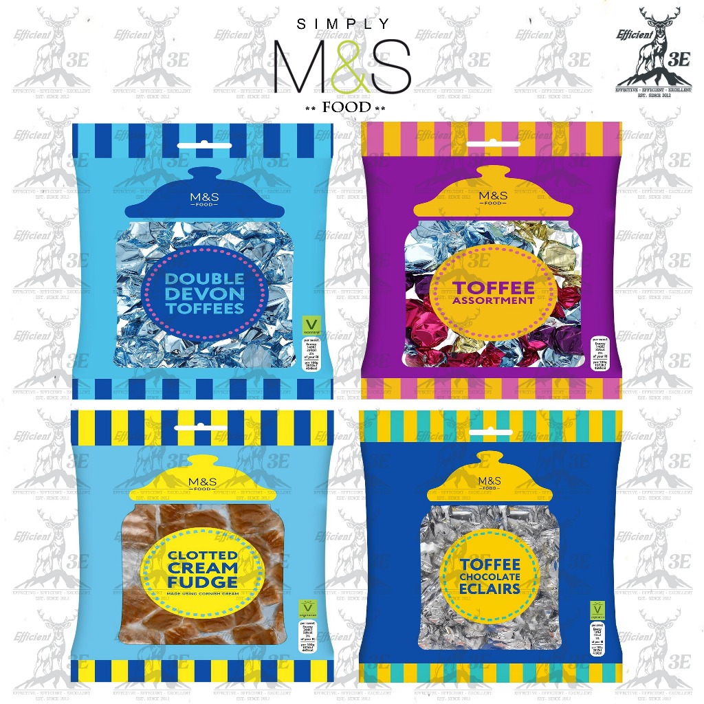M&S Marks & Spencer 🌟Double Devon Toffees/ Toffee Assortment/ Clotted ...