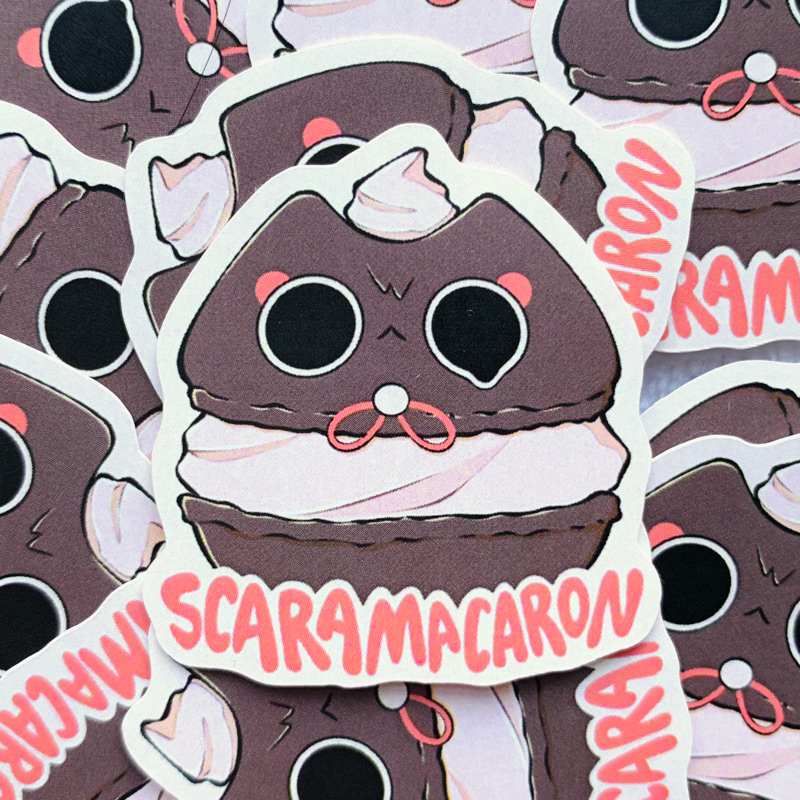 Scaramouche waterproof sticker Wanderer genshin impact fan made ...