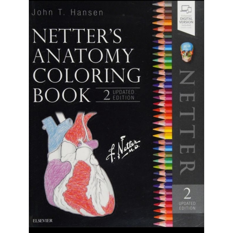 Netter's Anatomy Coloring Book 2 Updated Edition | Shopee Malaysia